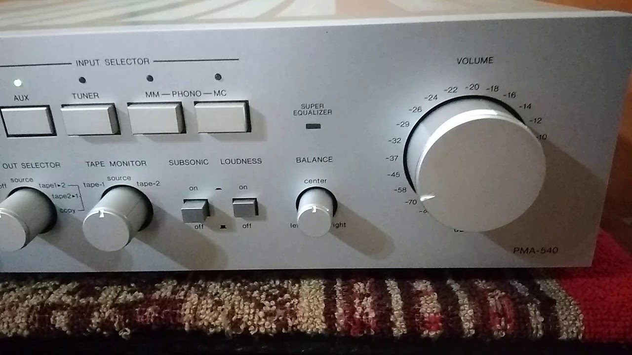 Denon Pma 540 - YouTube
