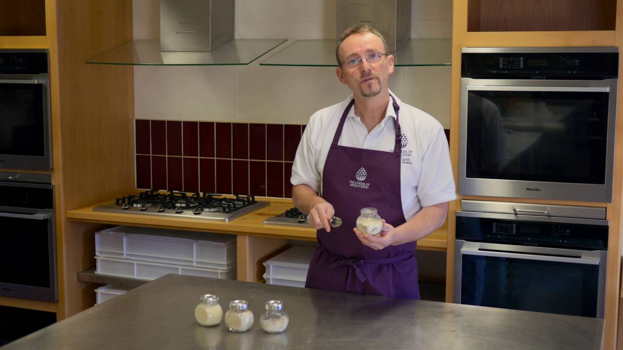 How to make Sourdough (Mother Dough) - The School of Artisan Food - YouTube