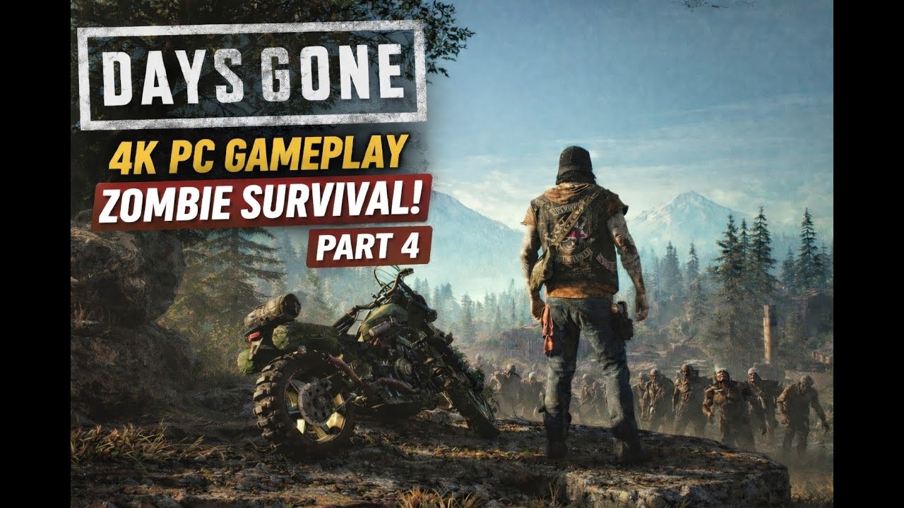 Days Gone PC Gameplay 4K Ultra | Intense Open-World Zombie Survival ...