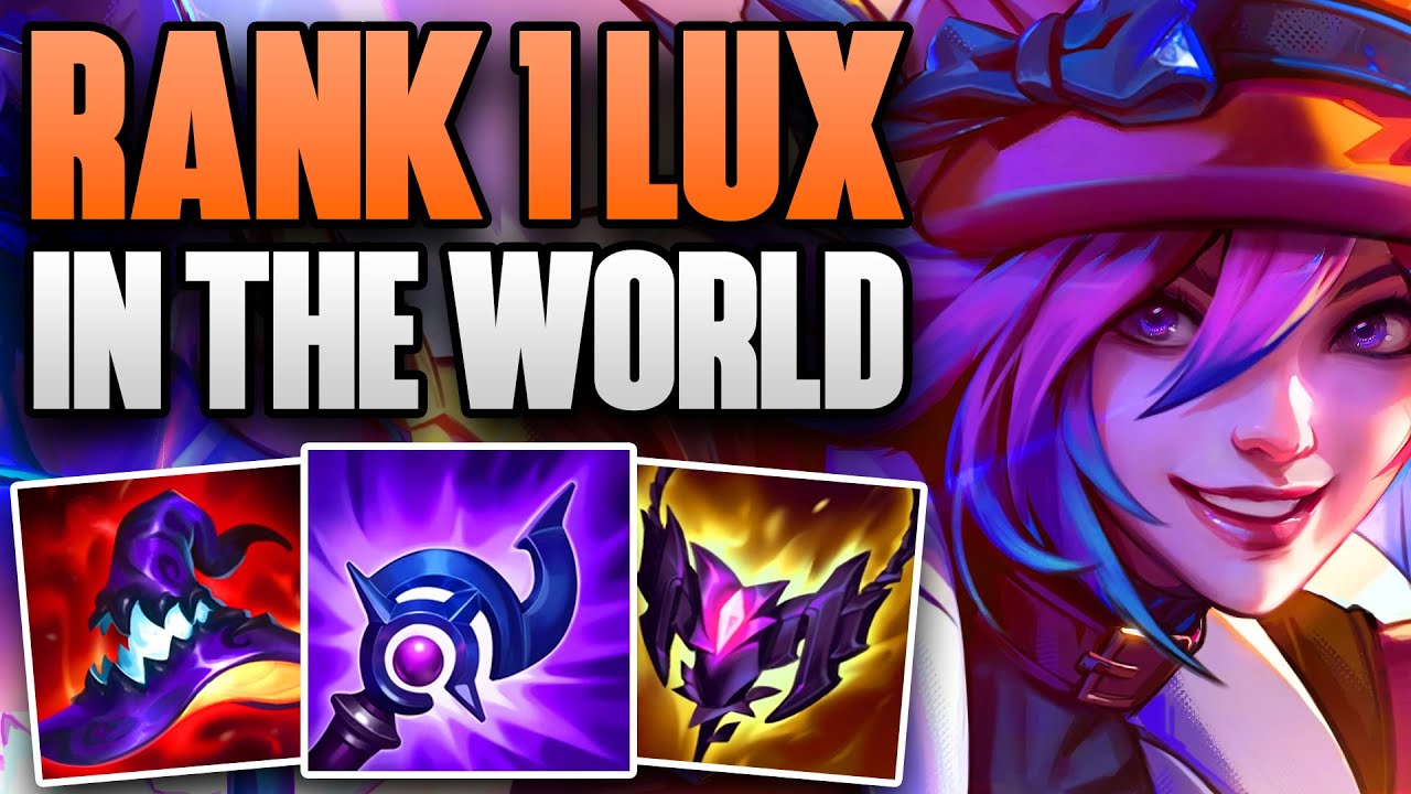 BEST LUX IN THE WORLD KOREAN CHALLENGER GAMEPLAY | CHALLENGER LUX MID ...