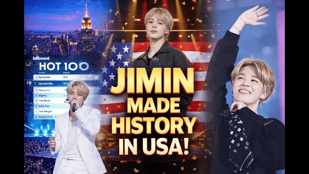How Jimin BTS Made History in America - Timeline You Need To See! - YouTube