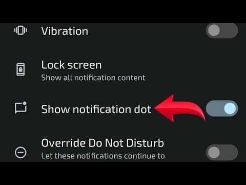 Keep note mein notification dot enable kaise kare, How to enable notification dot in keep note ...