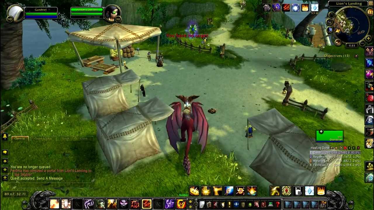 Send A Message Quest - Alliance Daily - WoW - YouTube