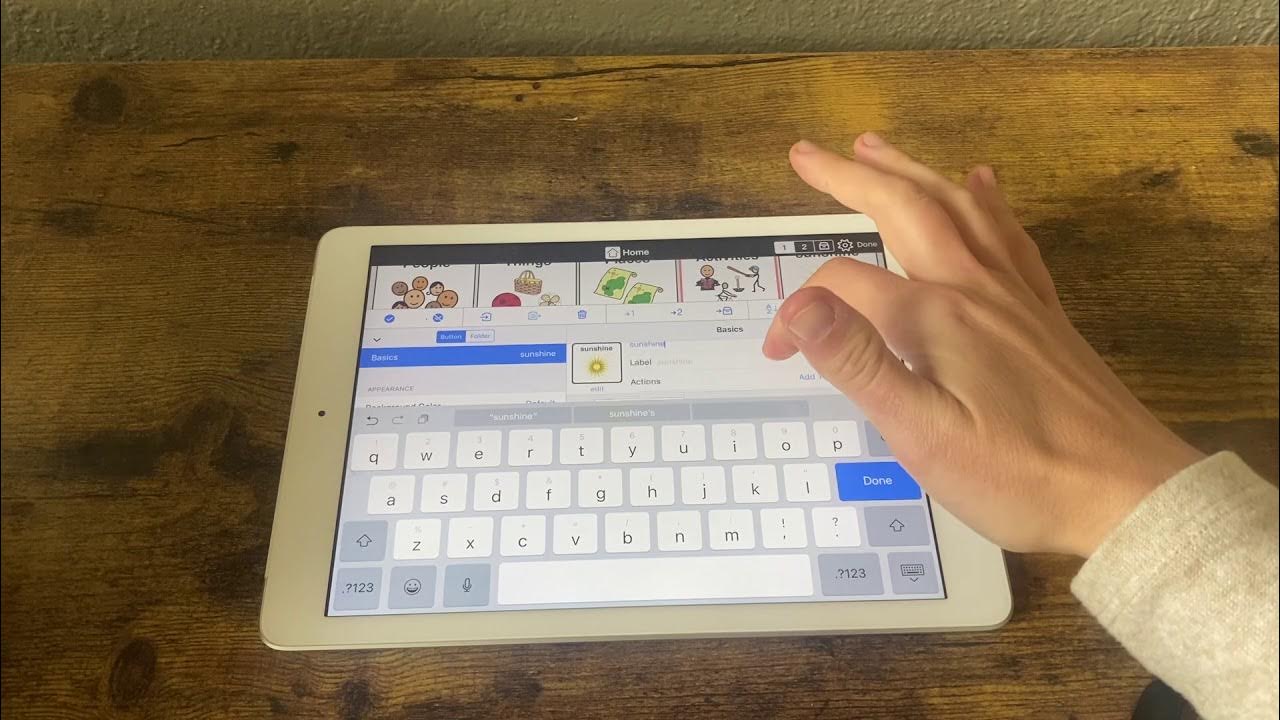 Adding a Word in ProLoQuo2Go - YouTube