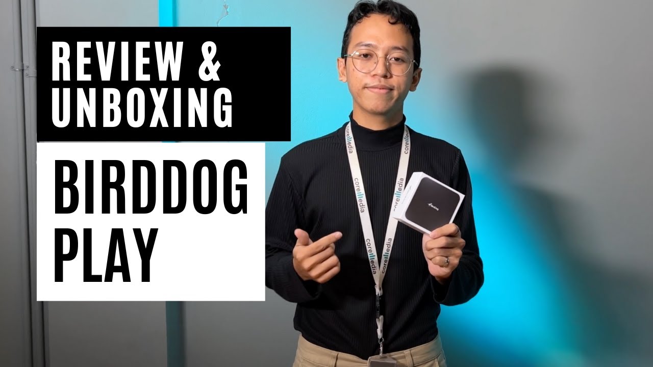 BirdDog Play Review & Unboxing - Decoder NDI 4K Paling Hemat! - YouTube