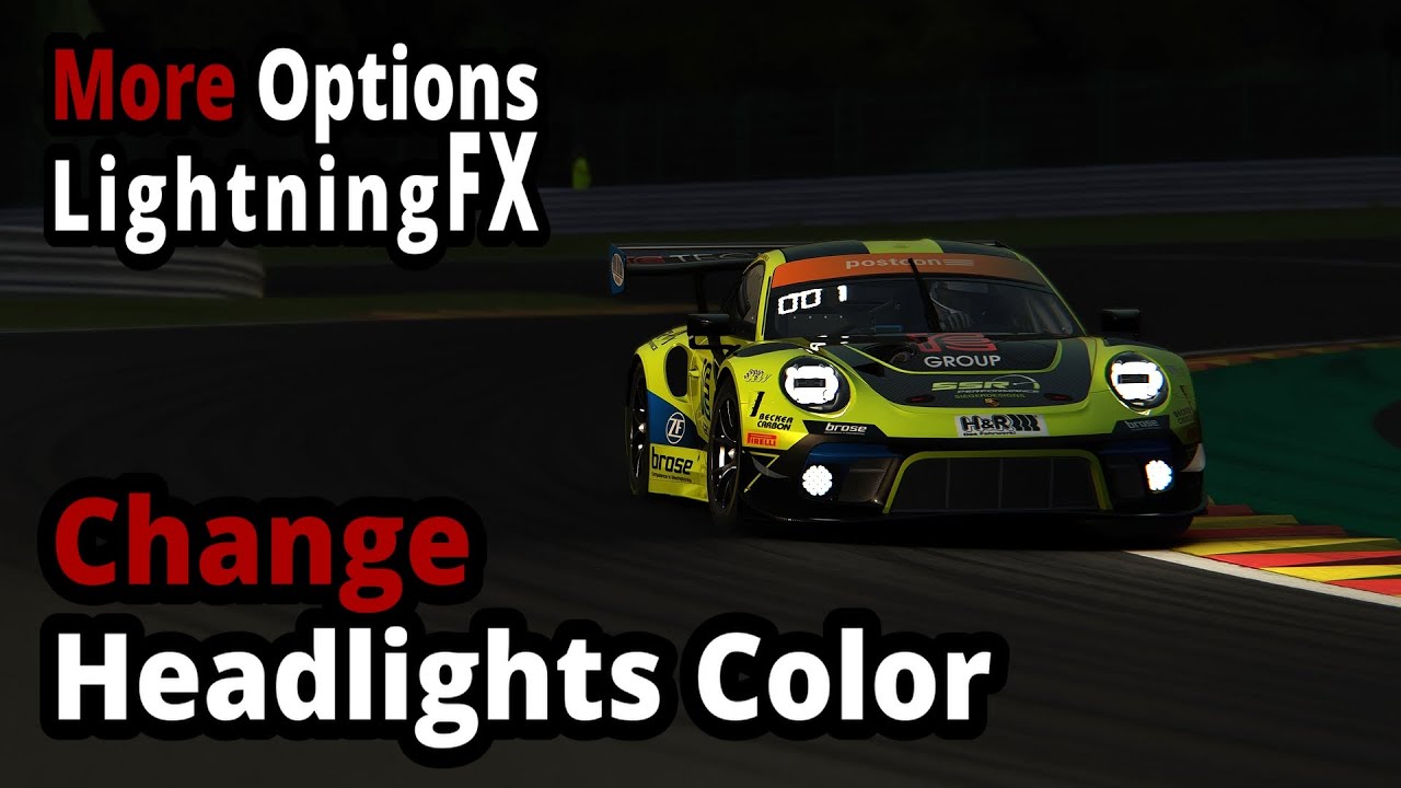 LightningFX more Options for Brightness and Change Headlight Color ...