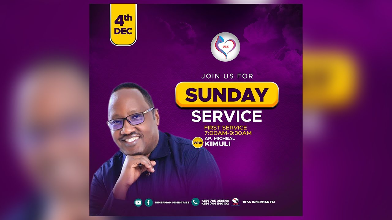 SUNDAY MORNING SERVICE WITH APOSTLE MICHEAL KIMULI | INNERMAN ...