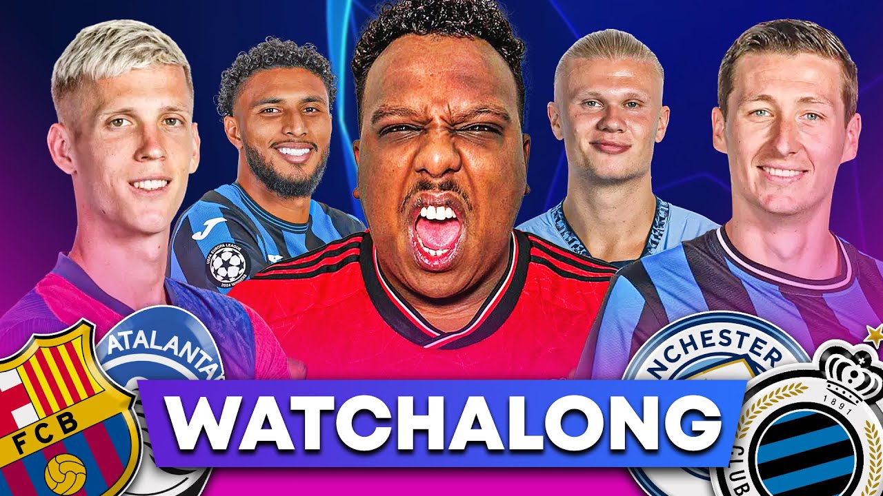 Saeed TV LIVE: Man City vs Club Brugge KV | Barcelona vs Atalanta ...