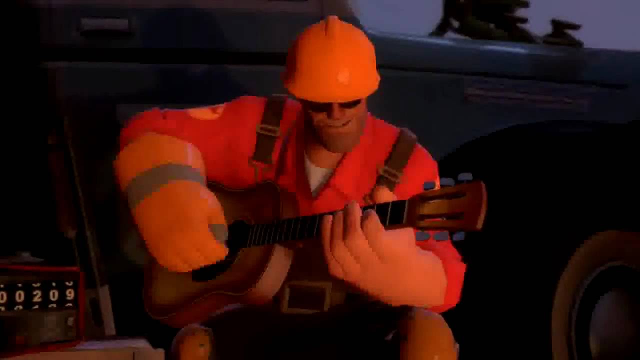 TF2 Engineer Plays:Through the Fire and the Flames - YouTube