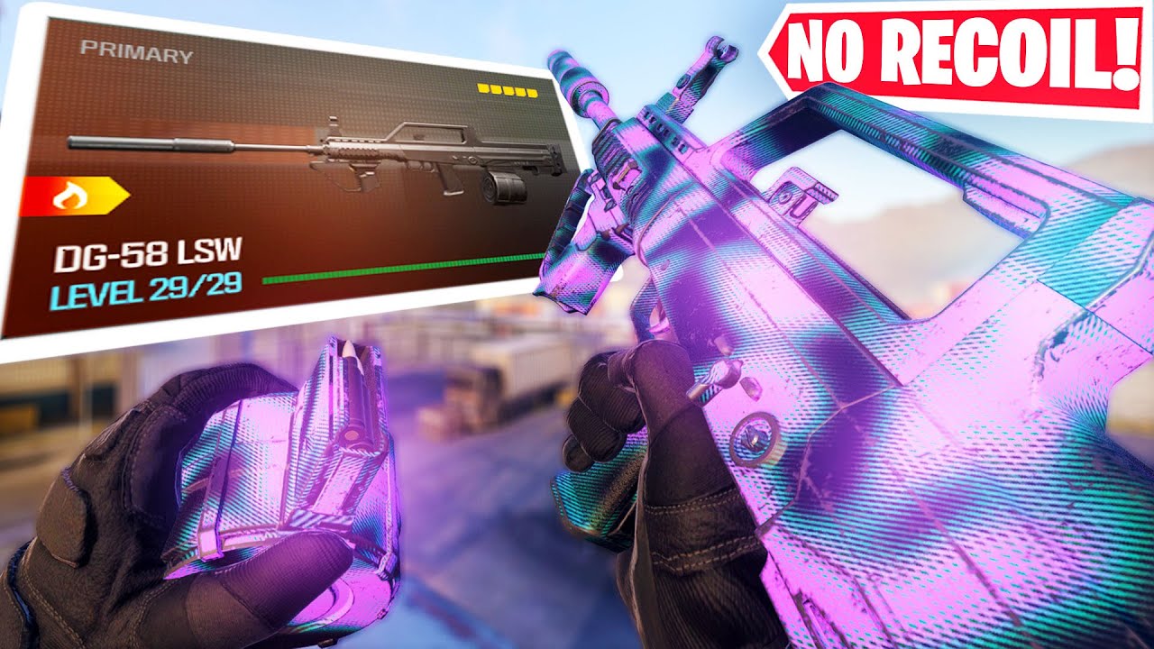 the new *NO RECOIL* DG-58 LSW CLASS in WARZONE 3! (Best DG-58 LSW Class ...