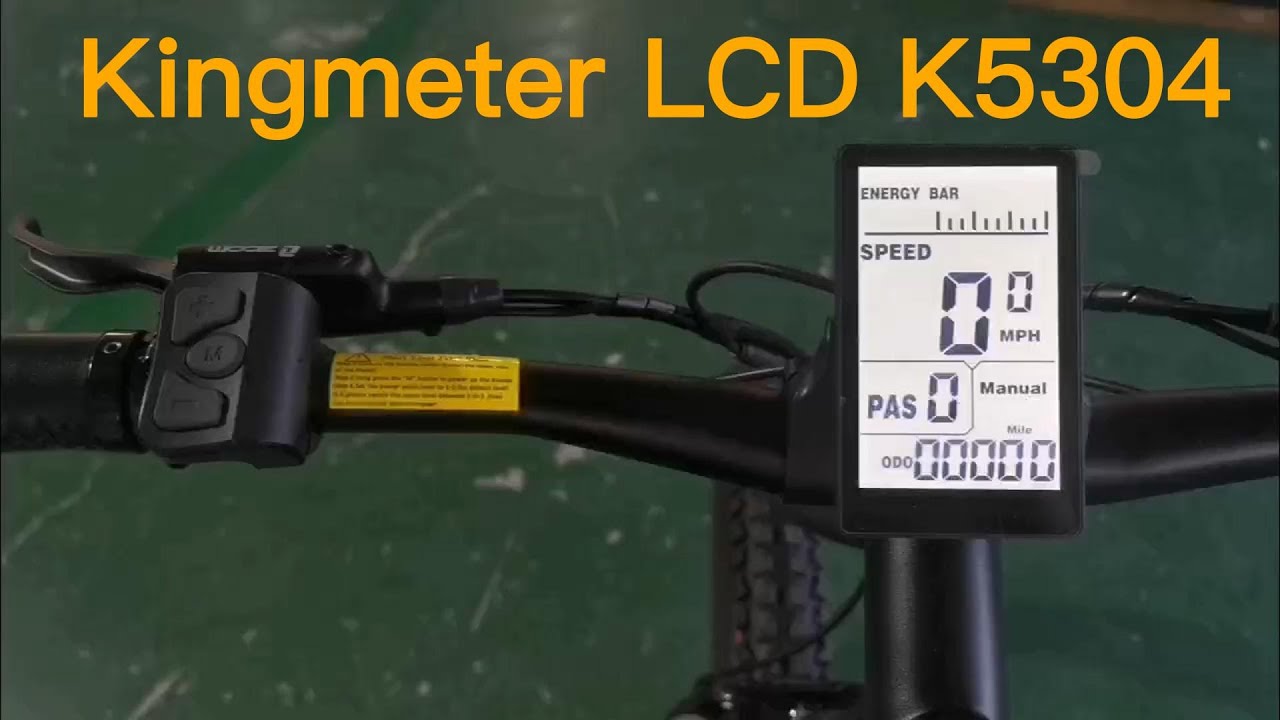 Kingmeter K5304 Display - How To Access The System Setup Area. - YouTube