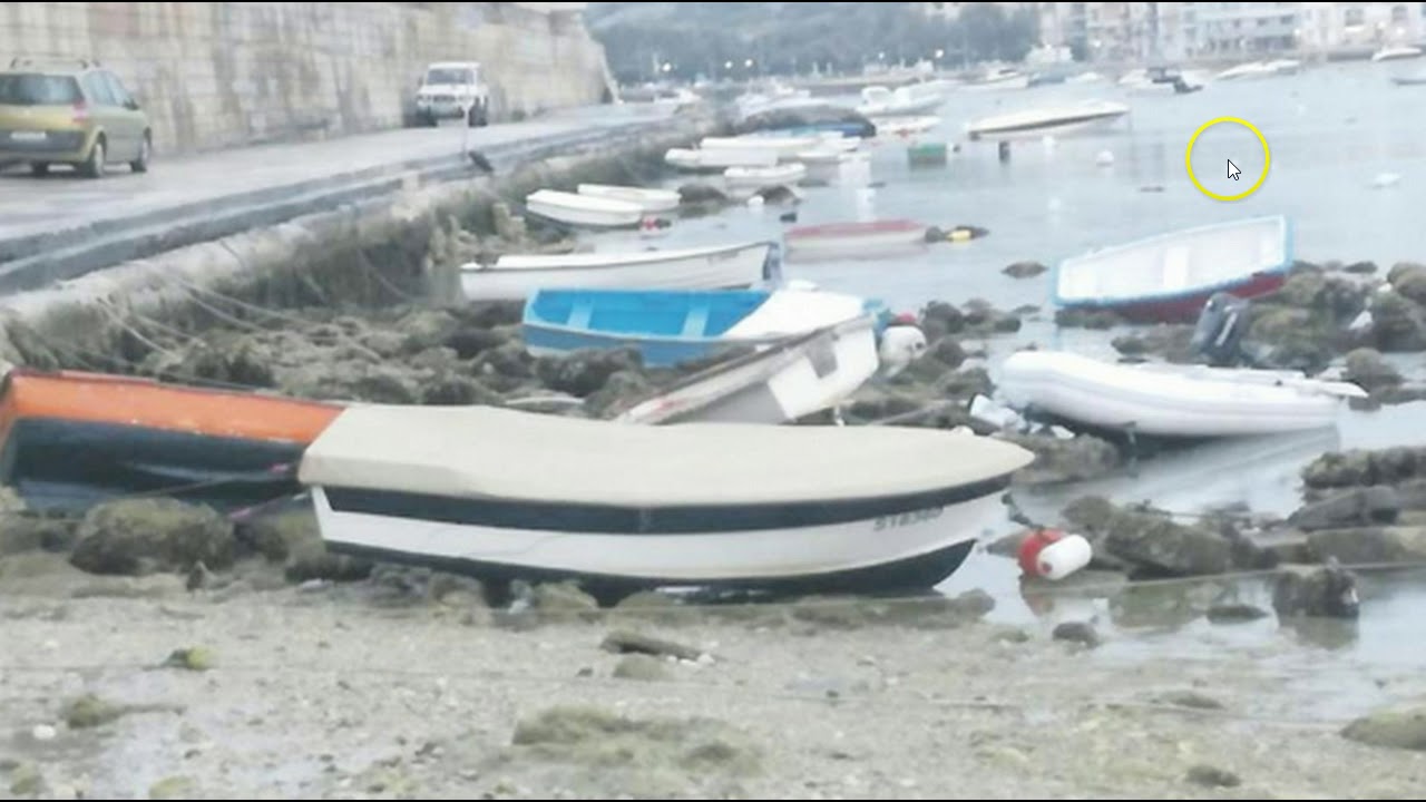 Tsunami of Meteorological Origin Hit Malta, Smashing Boats Onshore ...