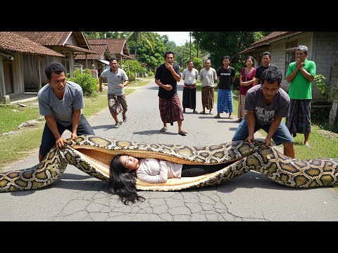 VIRAL‼️BEKASI MERINDING GADIS CANTIK 25 TAHUN DI MAKAN ULAR PITON BESAR MEMBUAT WARGA SYOK KAGET