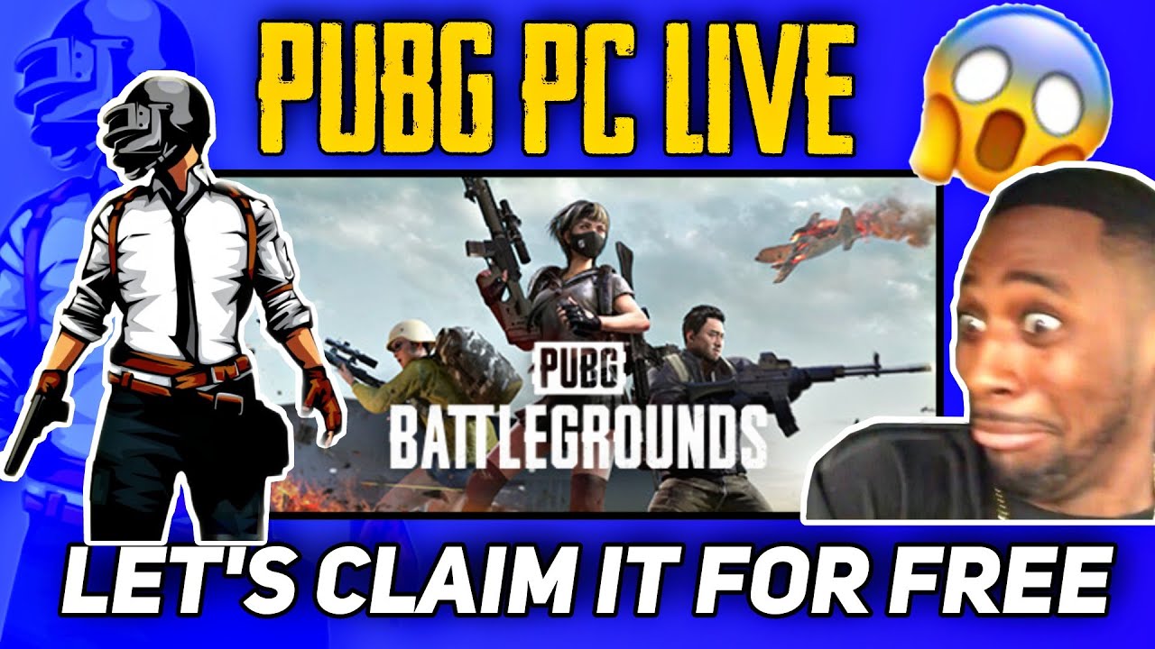 PUBG PC FREE FOR EVERYONE LIVE !! LET'S CLAIM IT GUYS JOIN NOW - YouTube