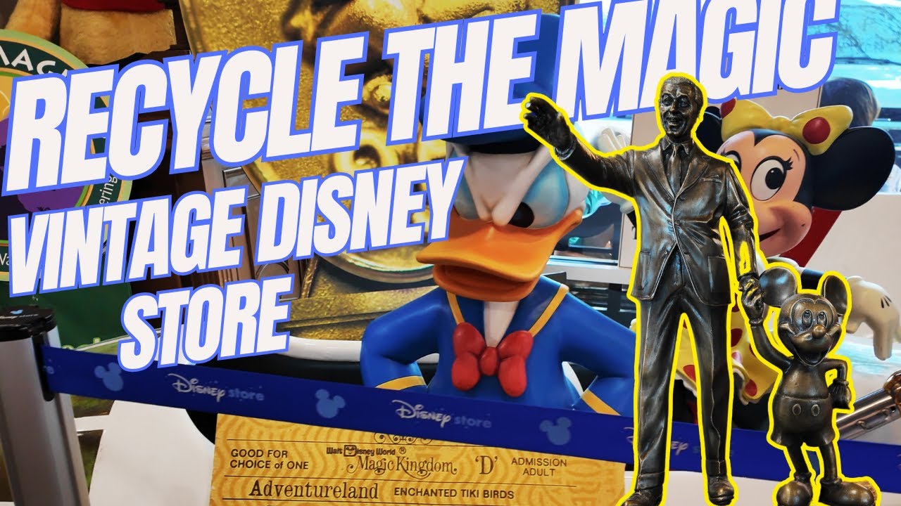 Exploring a Hidden Vintage Disney Treasure Trove! Recycling the Magic ...