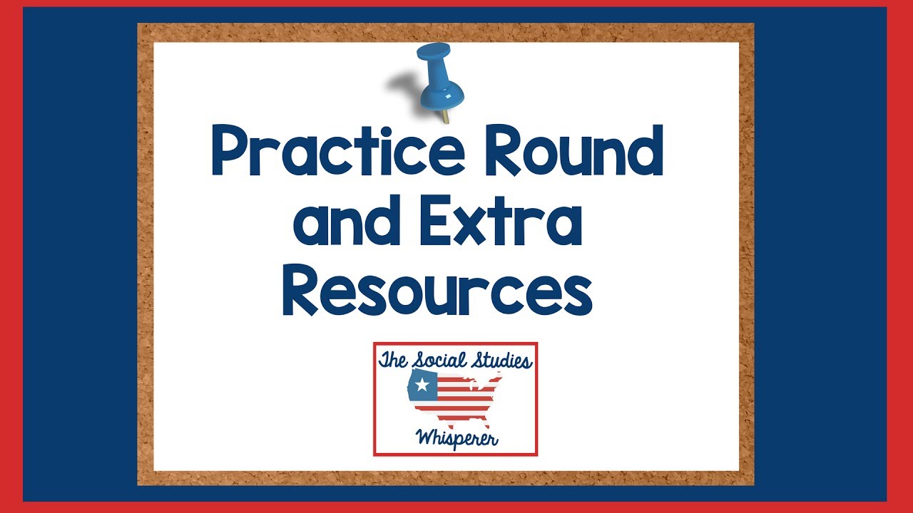 Practice Round and Extra Resources - YouTube