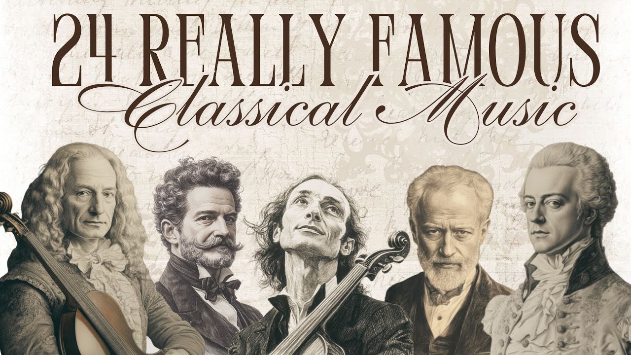 Top 24 Most Famous of Classical Music from Legendary Composers in One ...
