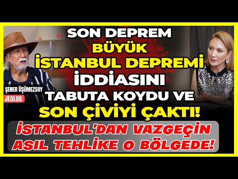 Son Deprem, Büyük İstanbul Depremi İddiasını Tabuta Koydu ve Son Çiviyi Çaktı!