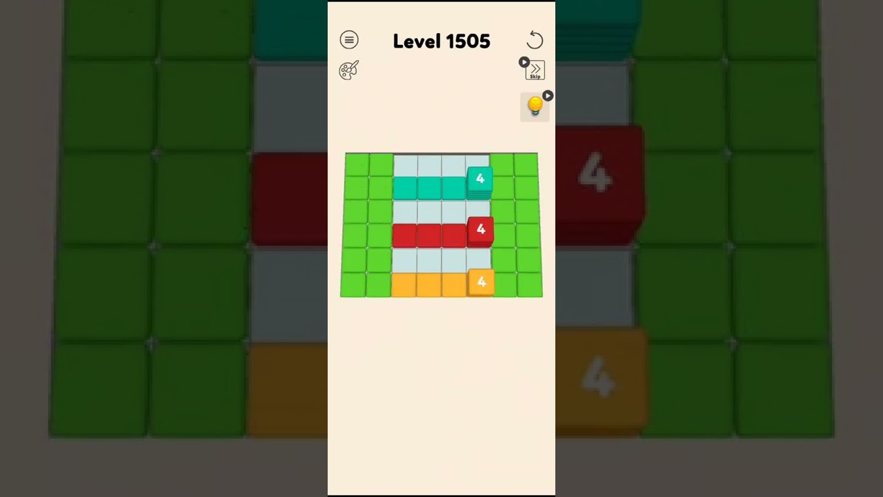 blocks stack puzzle level no. 1505#shorts - YouTube