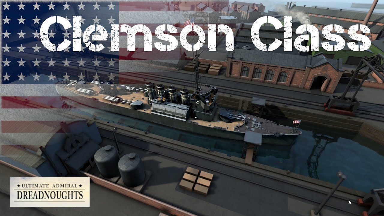 Clemson Class Destroyer - Ultimate Admiral Dreadnoughts USA 1920 ...
