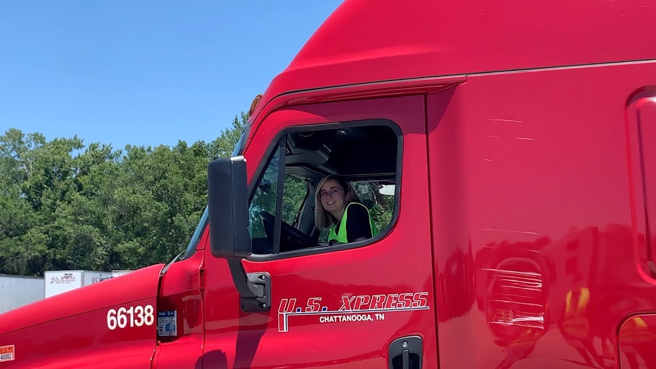 USXpress Orientation Drug Test Backing Test Road Test Trucking usxpress-orientation-drug-test-backing-test-road-test-trucking