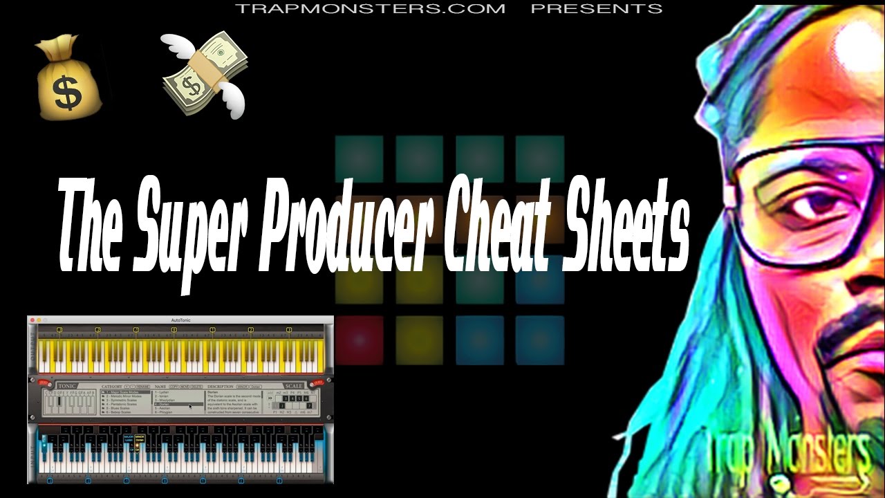 Super Producers Cheat Sheet Trap Monster's Live Stream - YouTube