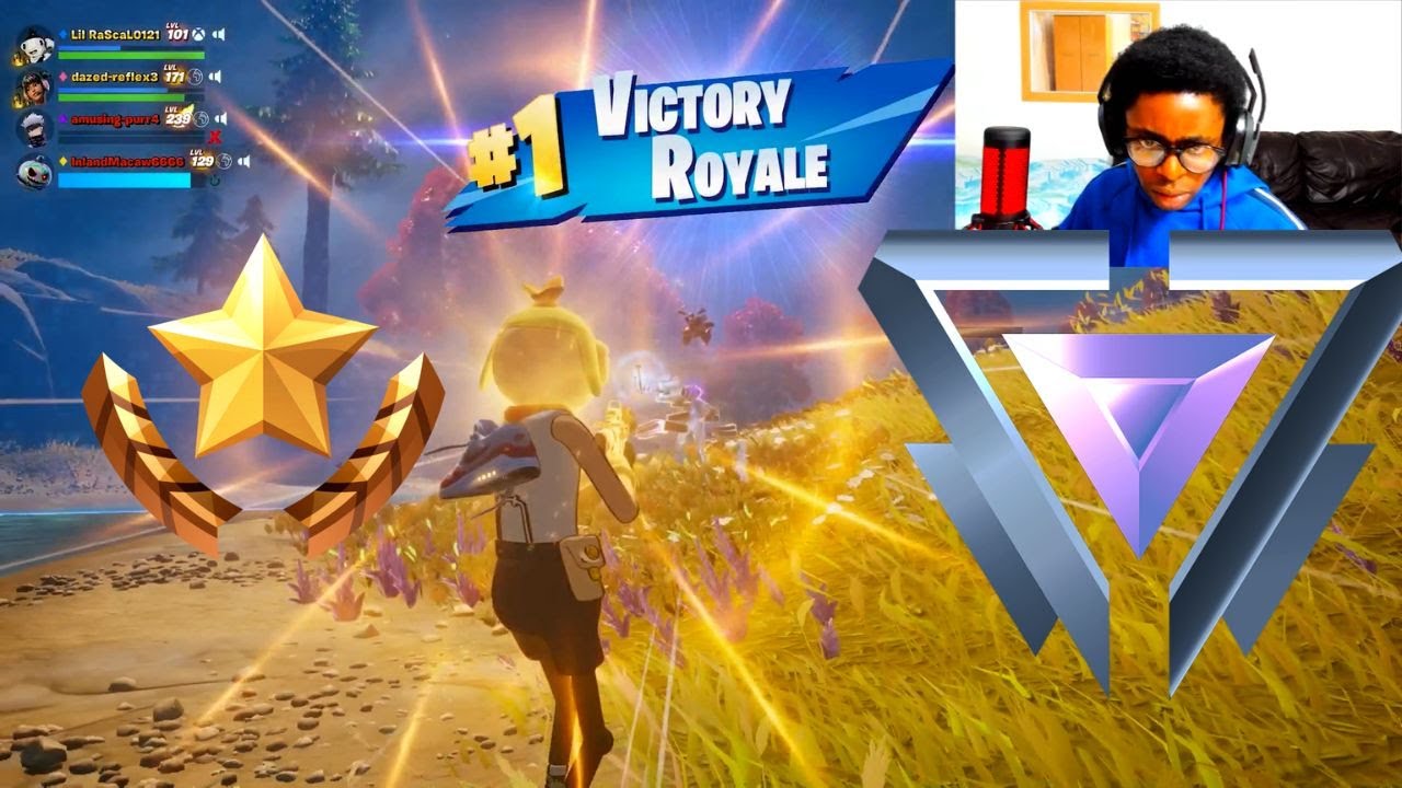 Fortnite Ranked Win 60FPS Xbox Series S Gameplay Battle Pass Completed ...