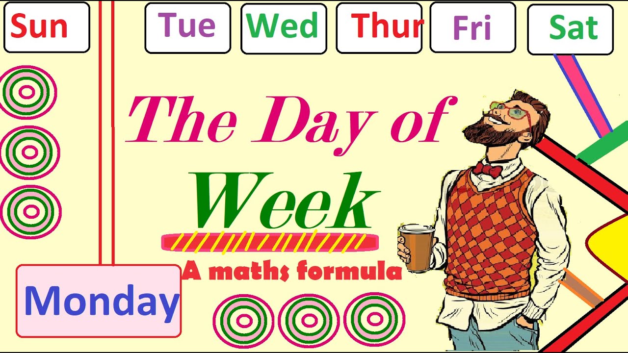 The Day of a Week| A Maths formula - YouTube