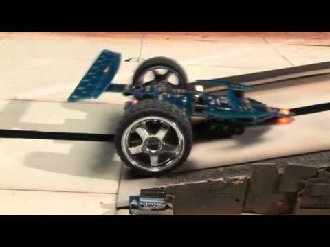 Microbric Viper Robot Kit in action - YouTube