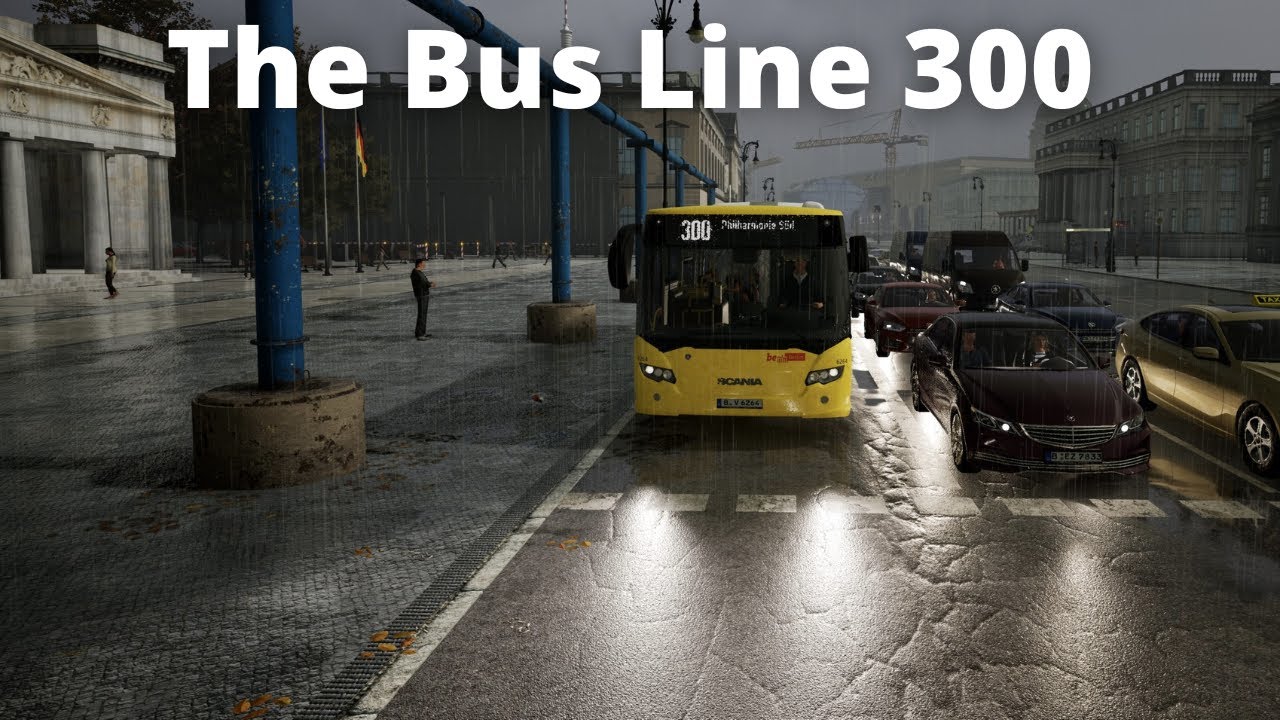 The Bus Line 300 Return Journey Gameplay - YouTube