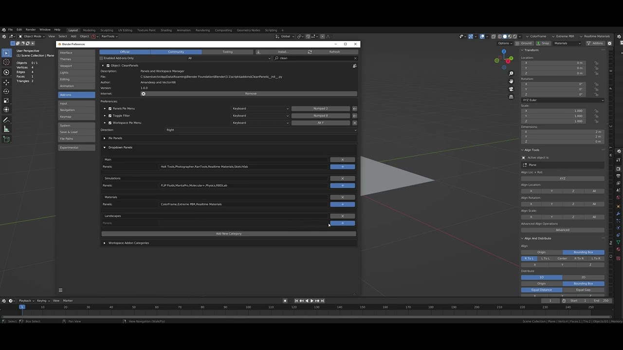 Clean Panels - Drop Down Setup - Create Category and Example - YouTube