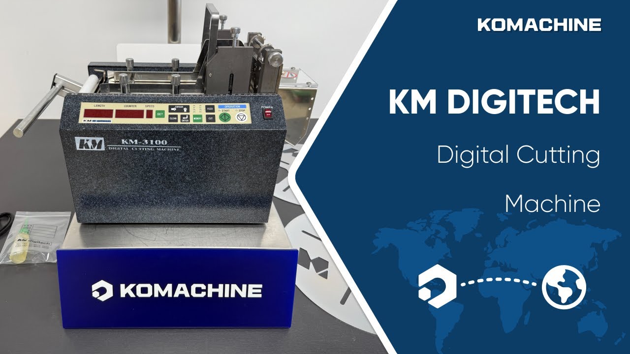 KM DIGITECH / Digital Cutting Machine (KM-3100) / INV-06515 - YouTube