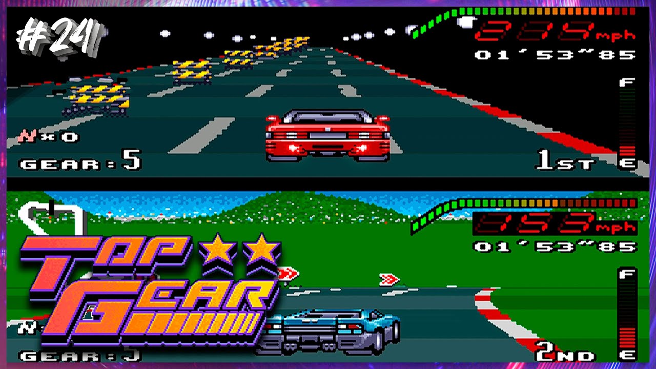 Top Gear (SNES Gameplay, 'Cannibal' trk.24) ㅡ Monaco, Monaco - YouTube