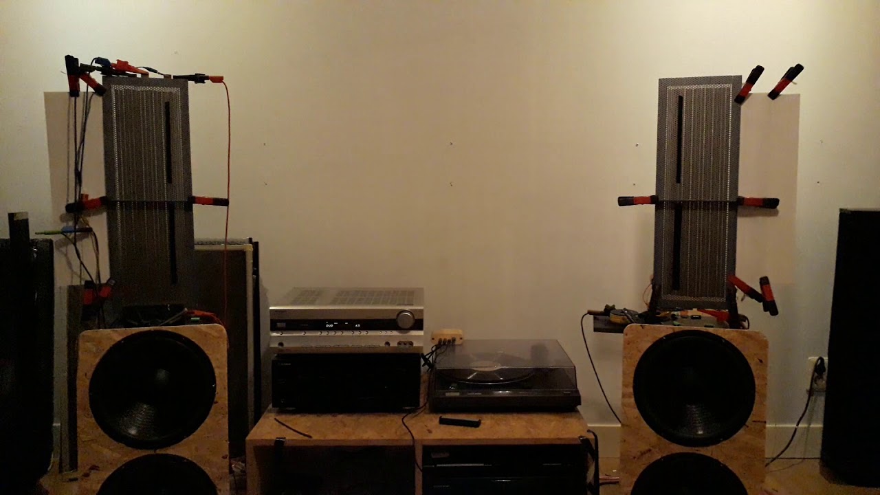 Part 8 : DIY (tutorial) make a planar speaker panel : Listen to some ...
