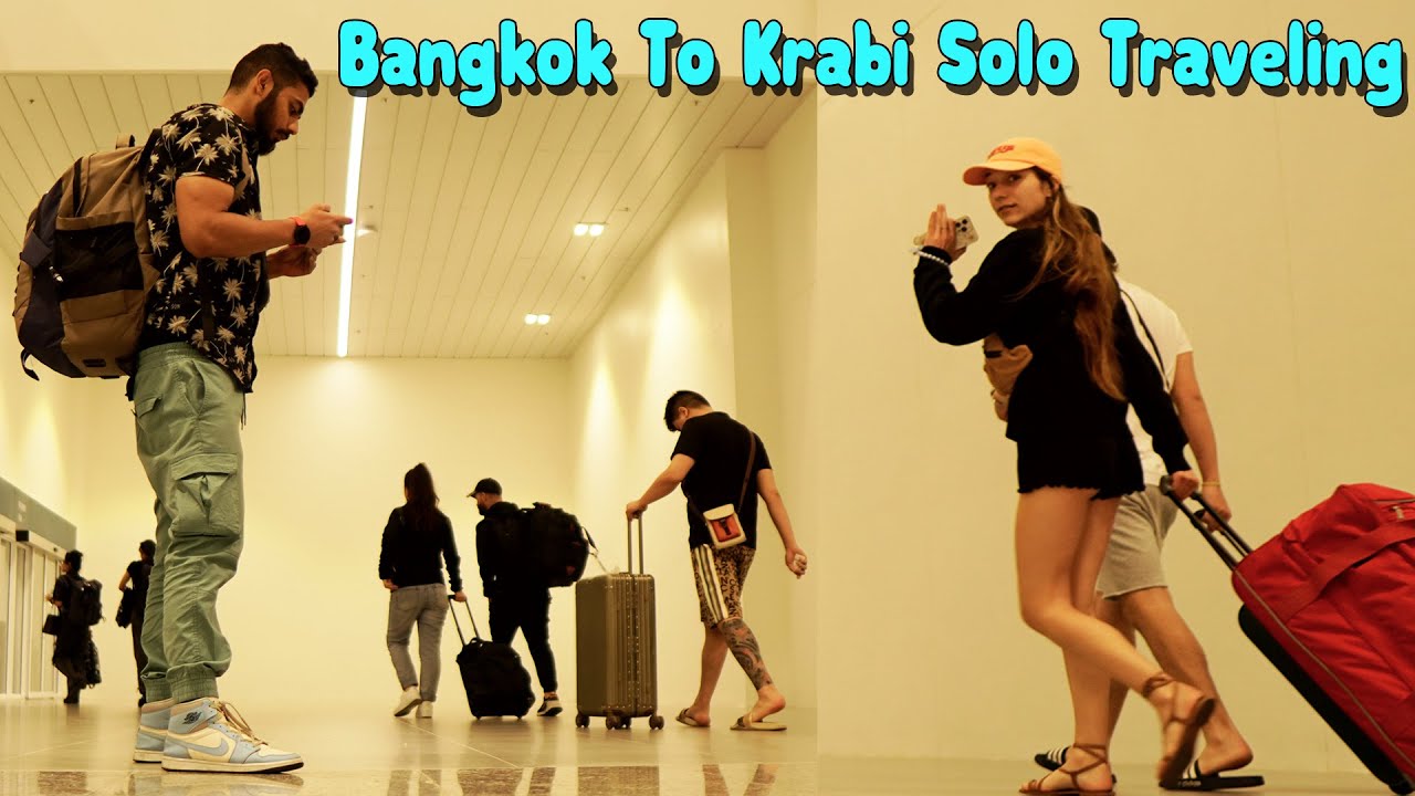 Bangkok To Krabi Itni Sasti Flight 😮 Rs.2100/-only ( Thailand ) | Ep.7 - YouTube