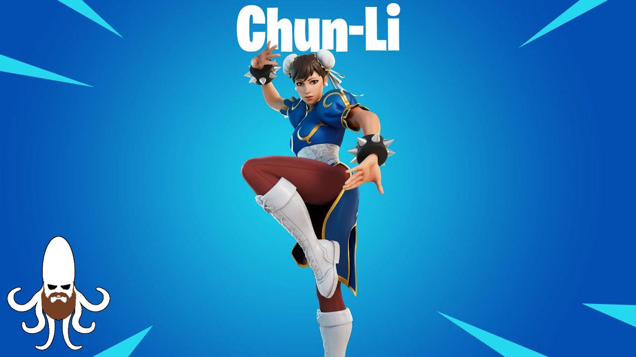 Chun-Li - Skin Review & Gameplay - Fortnite - YouTube