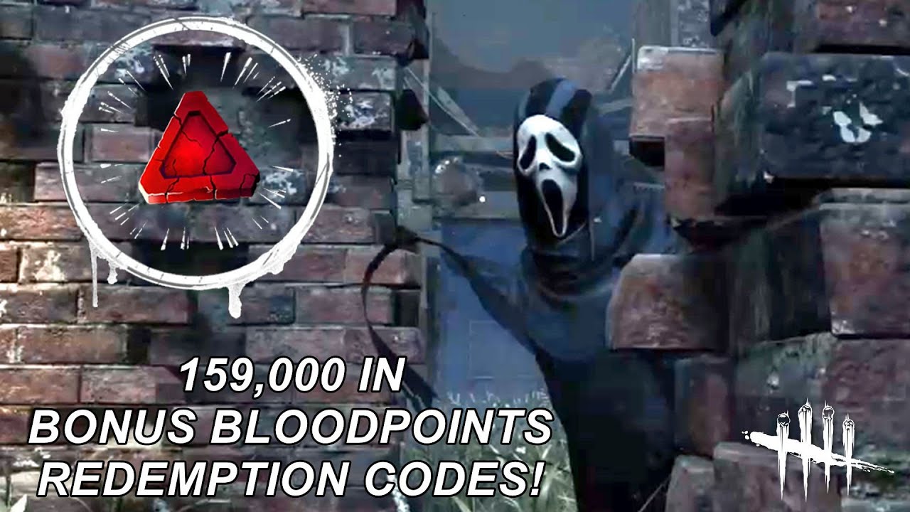 Dead By Daylight| 159,000 Bonus Bloodpoints Redemption Codes from ...