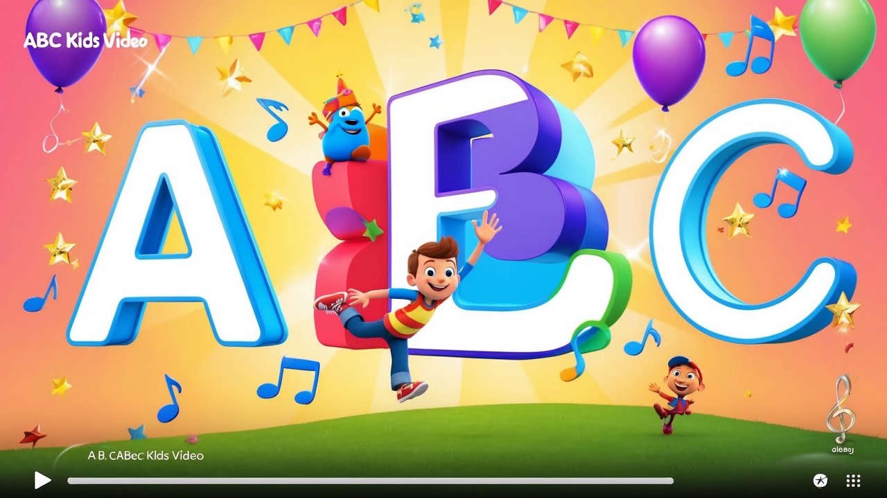 Learn ABC with Fun Songs for Kids | A for Apple Alphabet Learning Video for Toddlers and ...