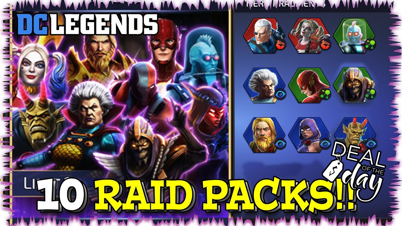 MUST BUY RAID SQUAD PACKS!! Got Such Good Pulls!! 6,600 Gems For 500 ...