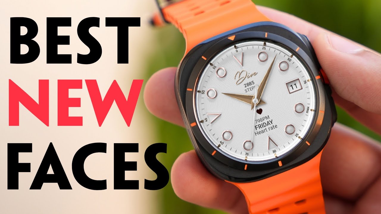 Best NEW Watch Faces For Samsung Galaxy Watch!! - YouTube