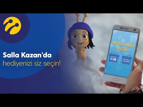 Salla Kazan’da hediyenizi siz seçin!