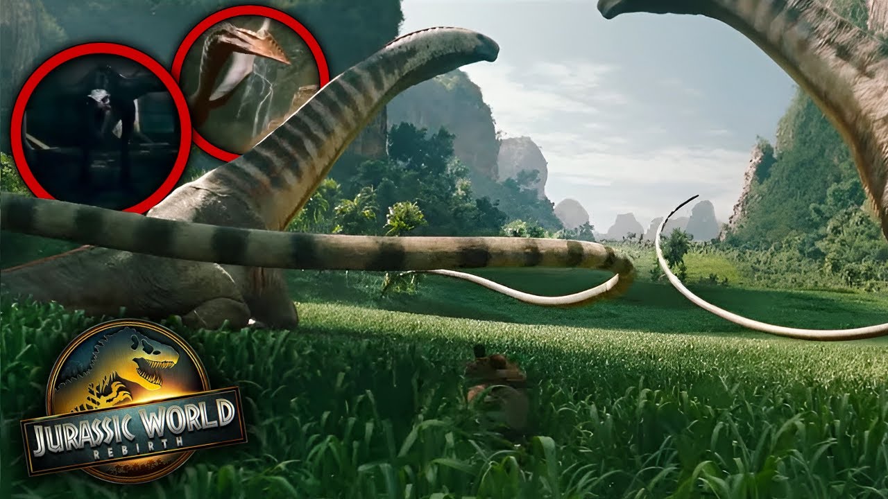 JURASSIC WORLD REBIRTH NEW MUTADON & QUETZALCOATLUS SCENES BREAKDOWN ...