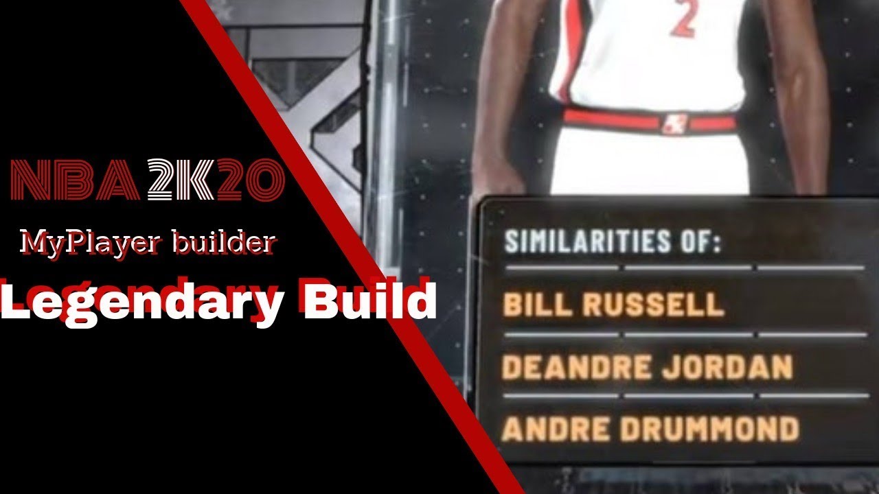 Nba 2K20 MYplayer Builder LEGEND BUILDS!!! BILL RUSSEL 11 TIME CHAMP ...