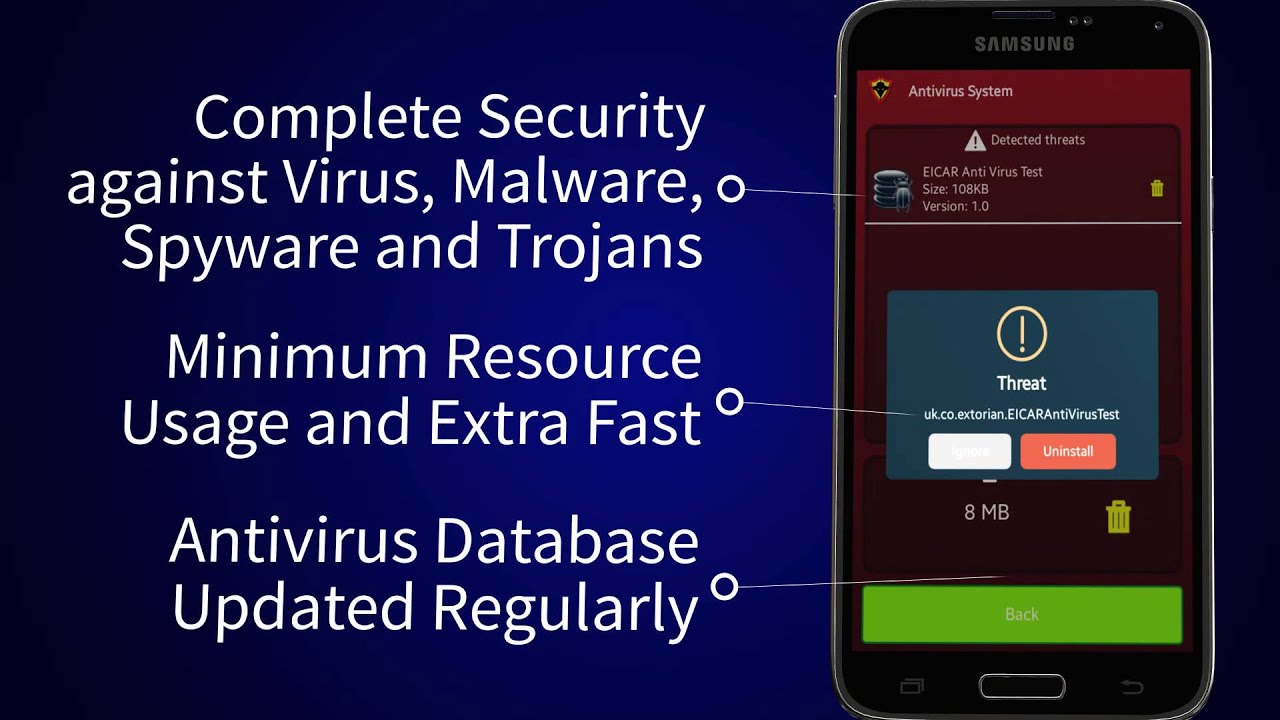 Antivirus System For Android™ FULL HD - YouTube
