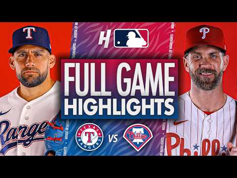 Texas Rangers vs Philadelphia Phillies - FULL GAME HIGHLIGHTS | March 26, 2026 MLB Season