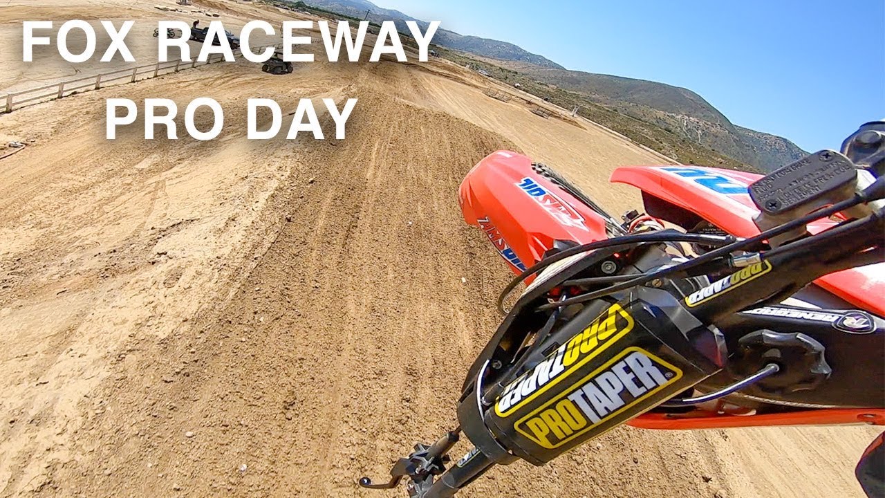 HUGE MOTOCROSS WHIPS AT FOX RACEWAY!! - YouTube