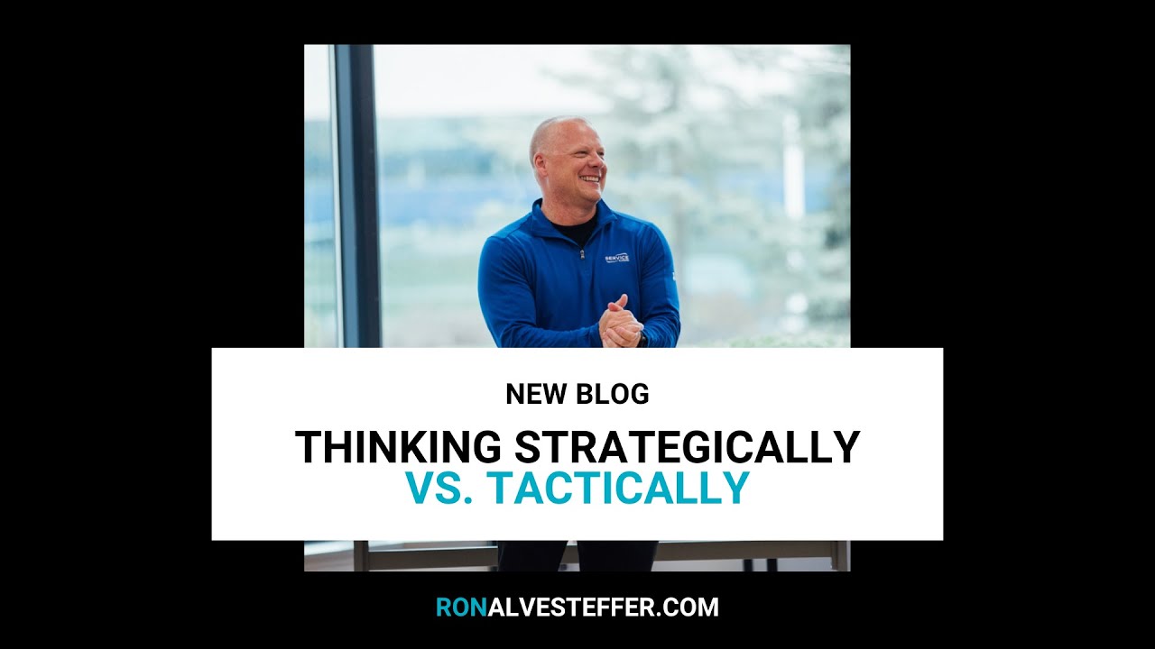 Thinking Strategically vs. Tactically - YouTube