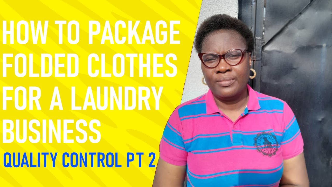 How to package folded clothes(quality control)PT 2 - YouTube