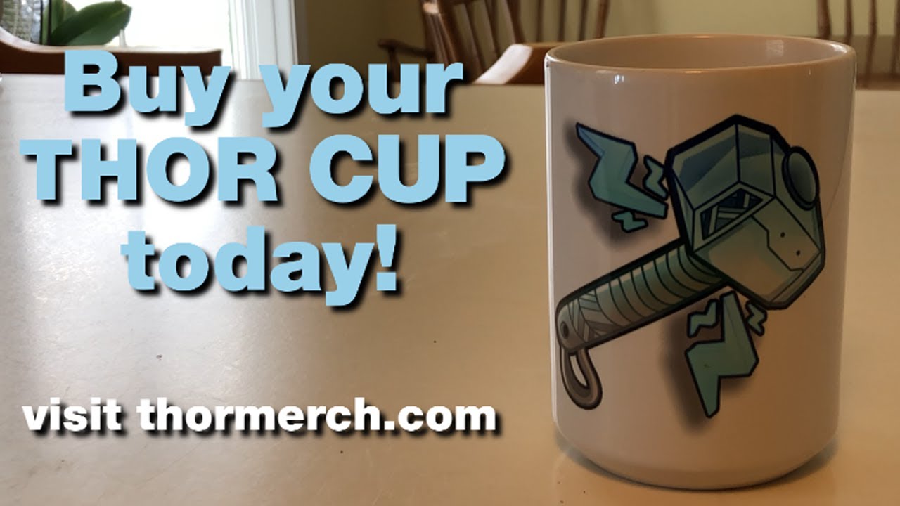 Get The Thor Cup! - thormerch.com - YouTube