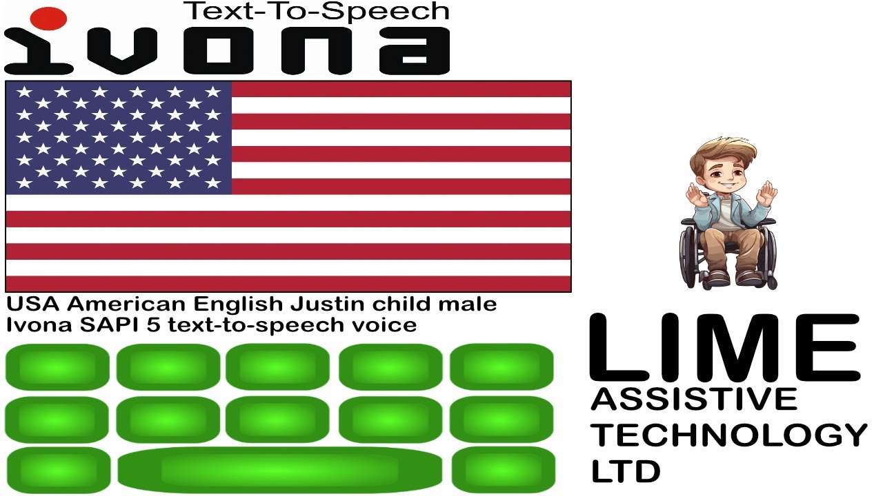 Justin Ivona USA English child male text to speech voice - YouTube